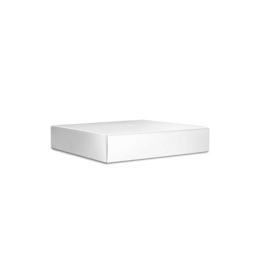 12 X 12 X 1.5 White Two Piece Gift Box - The Box Station